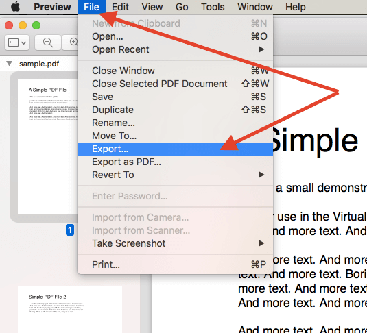 Edit Pdfs On Mac Drop Down Menu Deltahuge