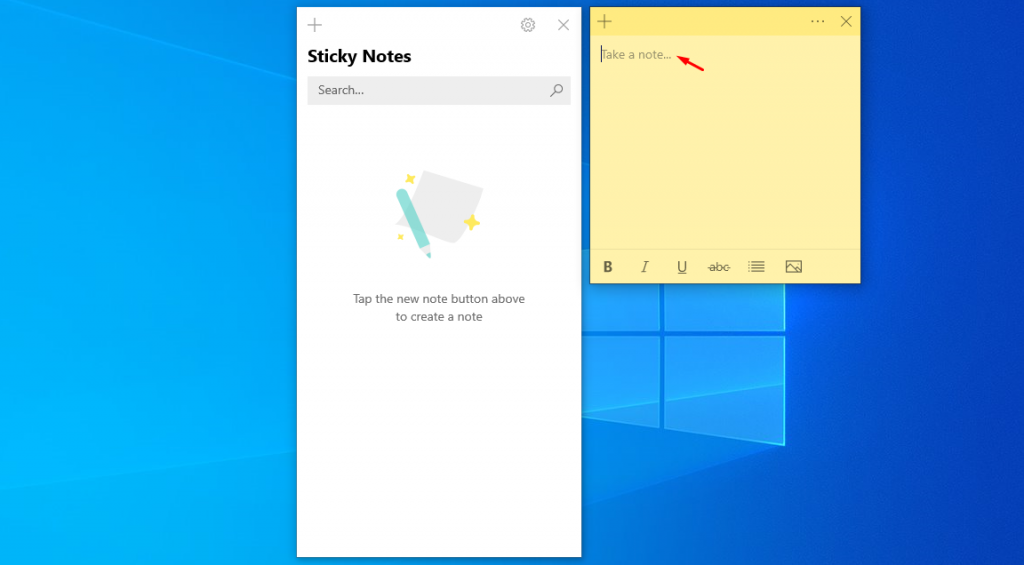 Best Easy Way To Add Pictures To Sticky Notes In Windows 10 PC, Laptop ...